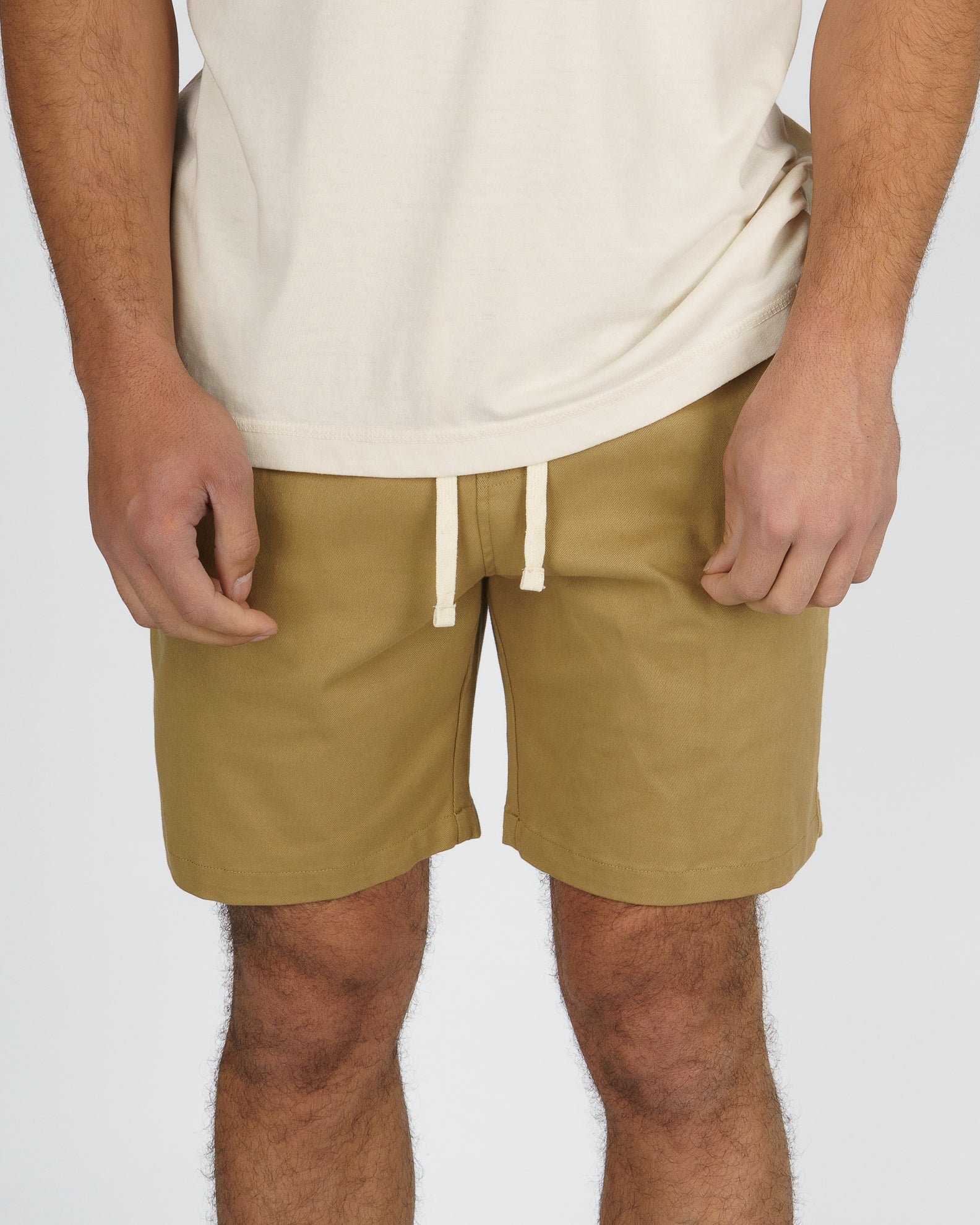 Perry 18.5" Twill Volley Short - Khaki – Jack's Surfboards