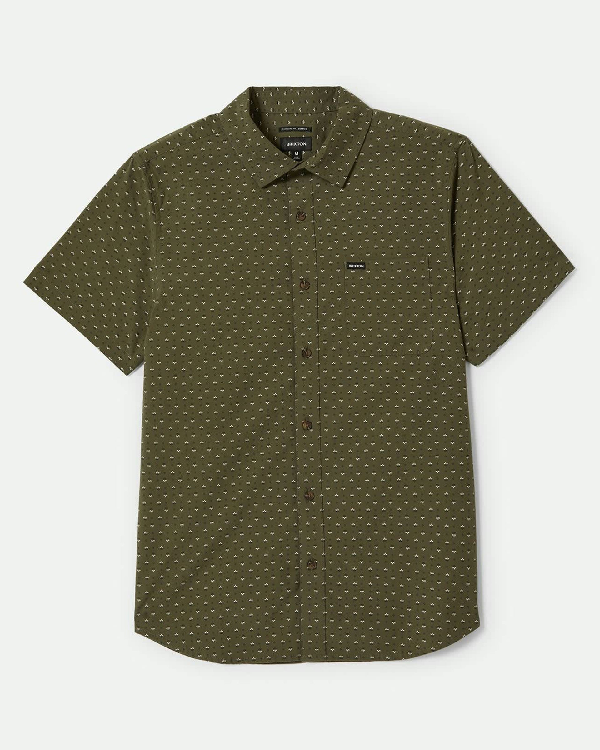Charter Print S/S Woven Shirt - Ivy Green/Micro Floral – Jack's Surfboards