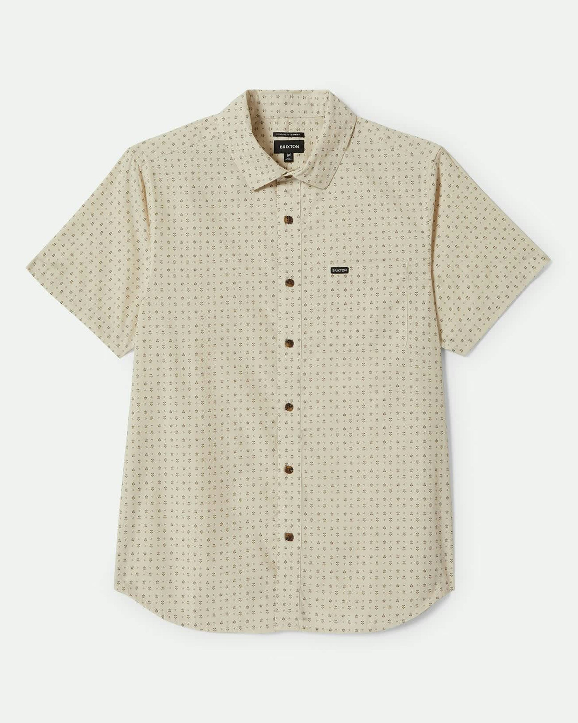 Charter Print S/S Shirt - Off White / Micro Floral – Jack's Surfboards