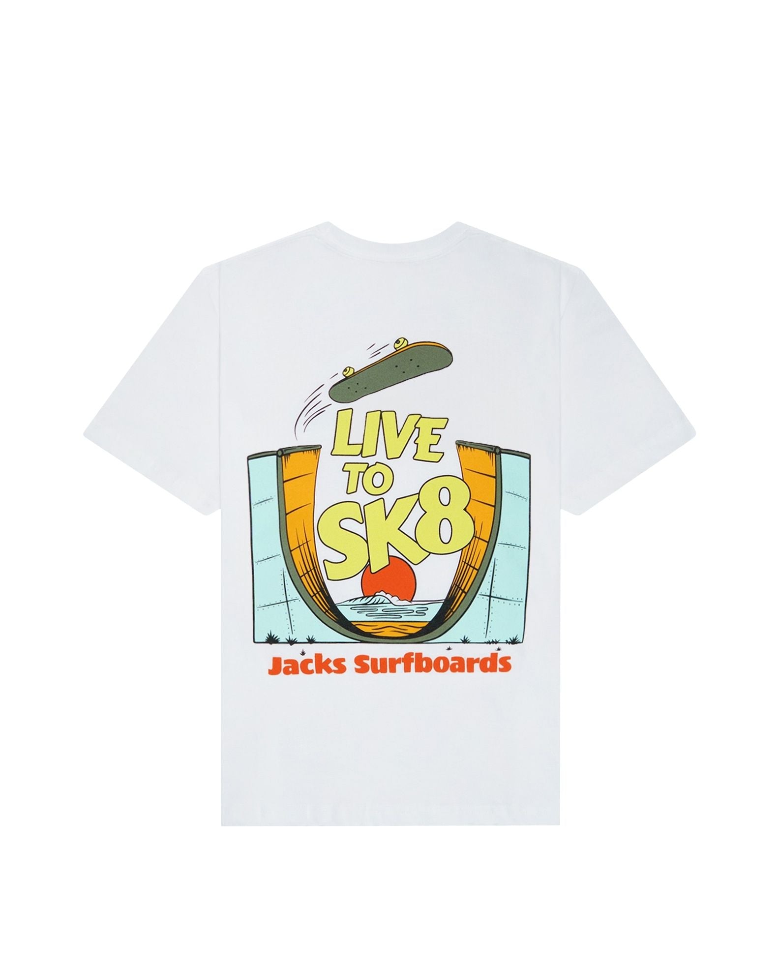 Boy's (6-16) Live To Sk8 S/S Tee – Jack's Surfboards