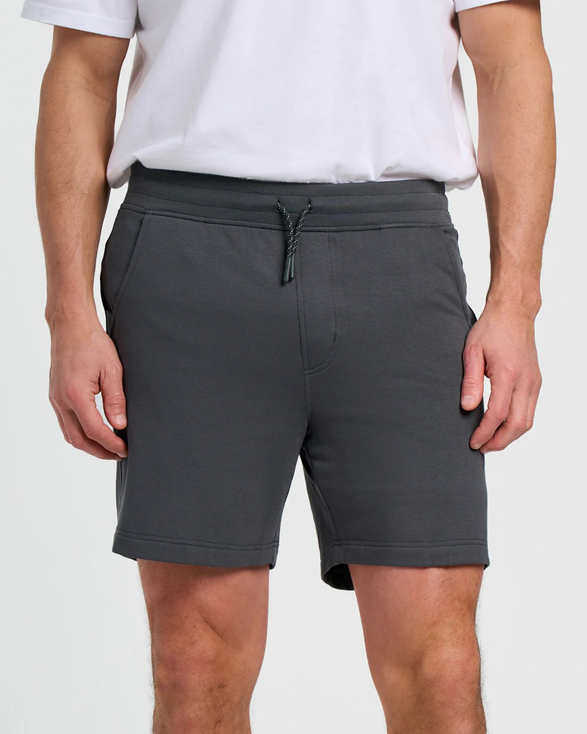 Bamboo Lightweight Fleece Short - Black Sand – Jack's Surfboards