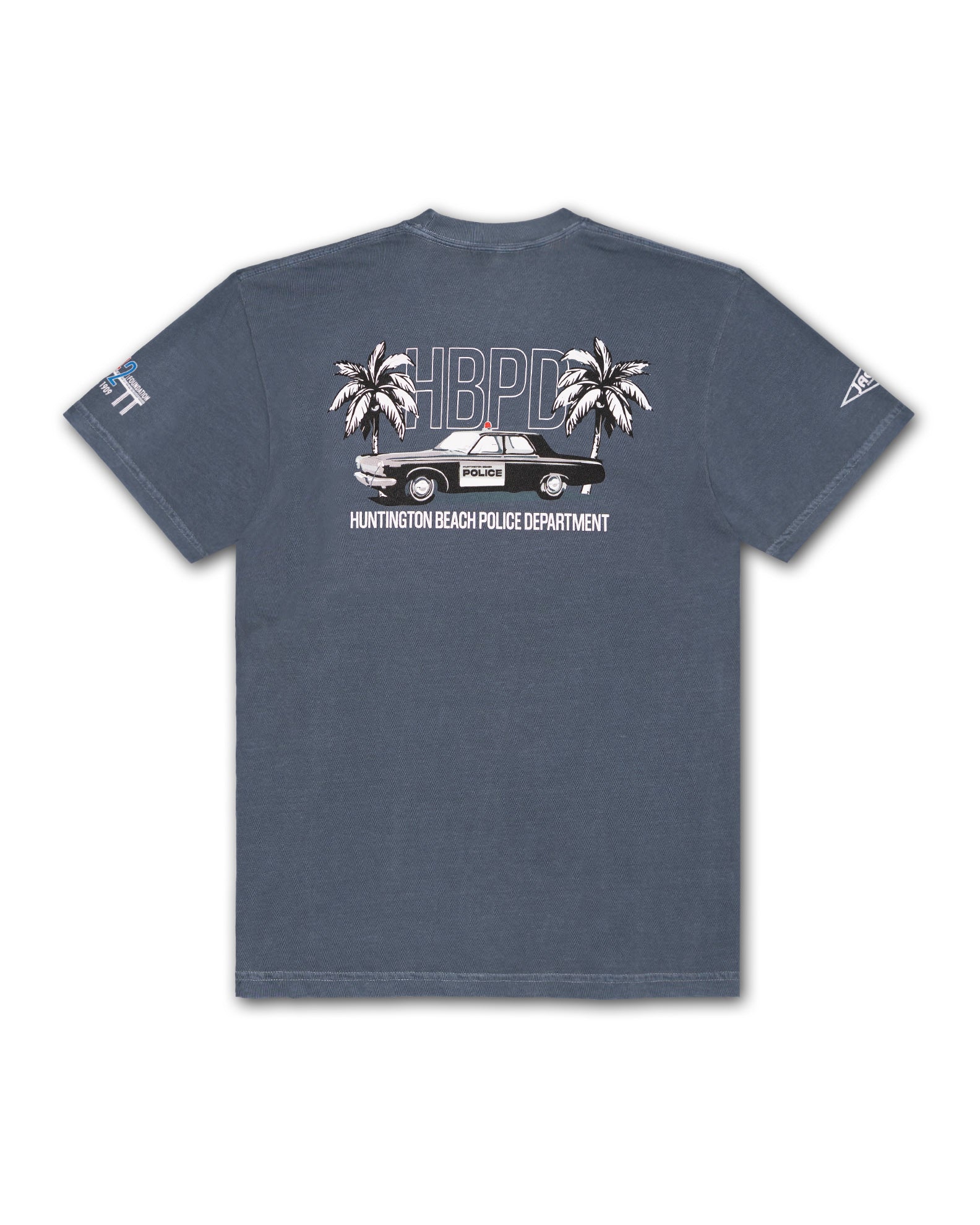 HBPD Police Palms Pigment S/S Tee - Denim – Jack's Surfboards