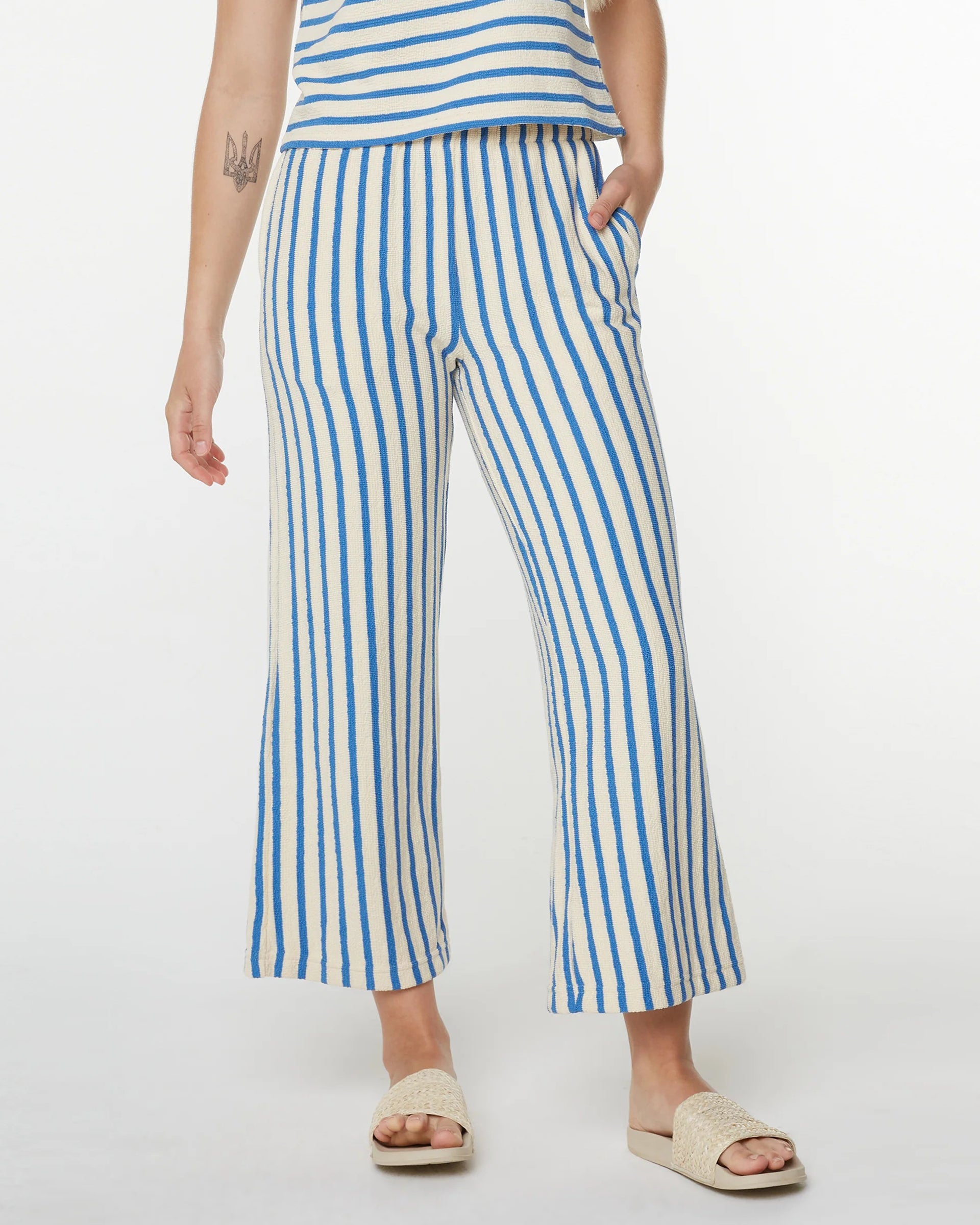 Java Stripe Pants - Star Sapphire High Tide Stripe – Jack's Surfboards