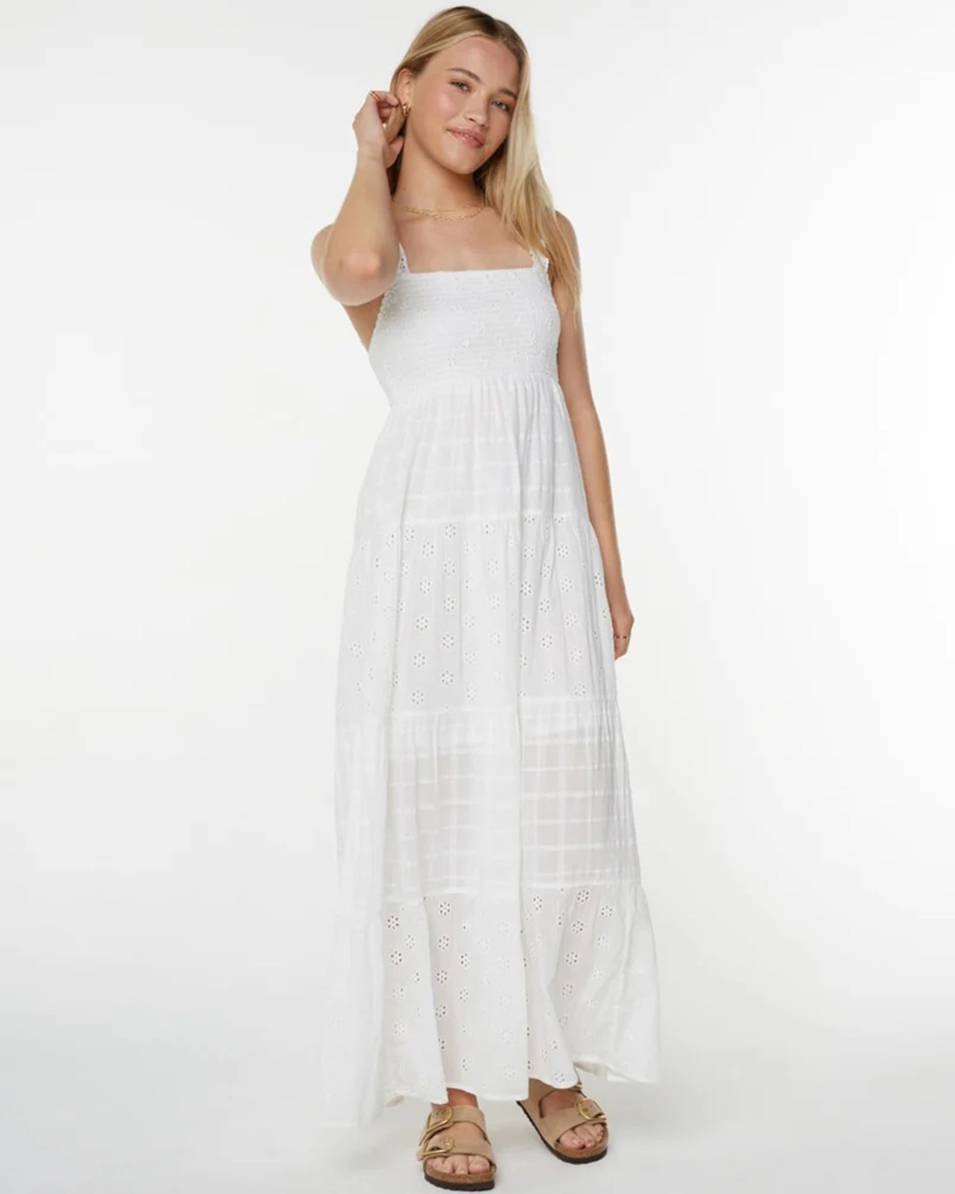 Lily Bloom Maxi Dress - White – Jack's Surfboards