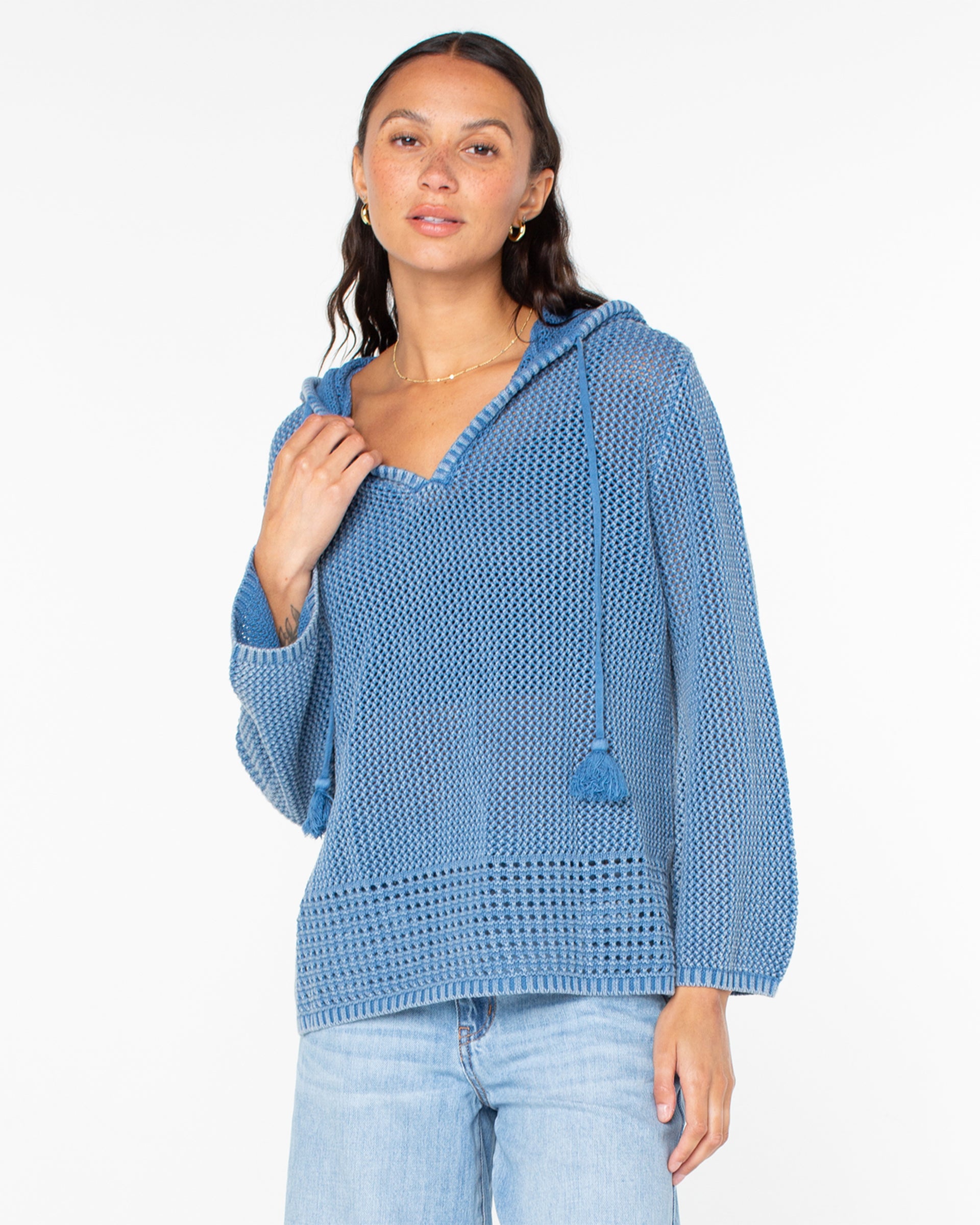 Summer Nights Tunic - Captains Blue Solid – Jack's Surfboards