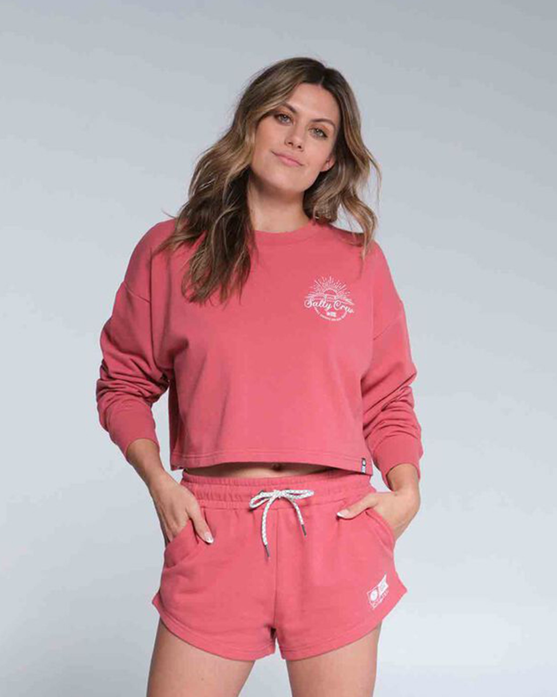 Sand Set Crewneck - Rosewood – Jack's Surfboards