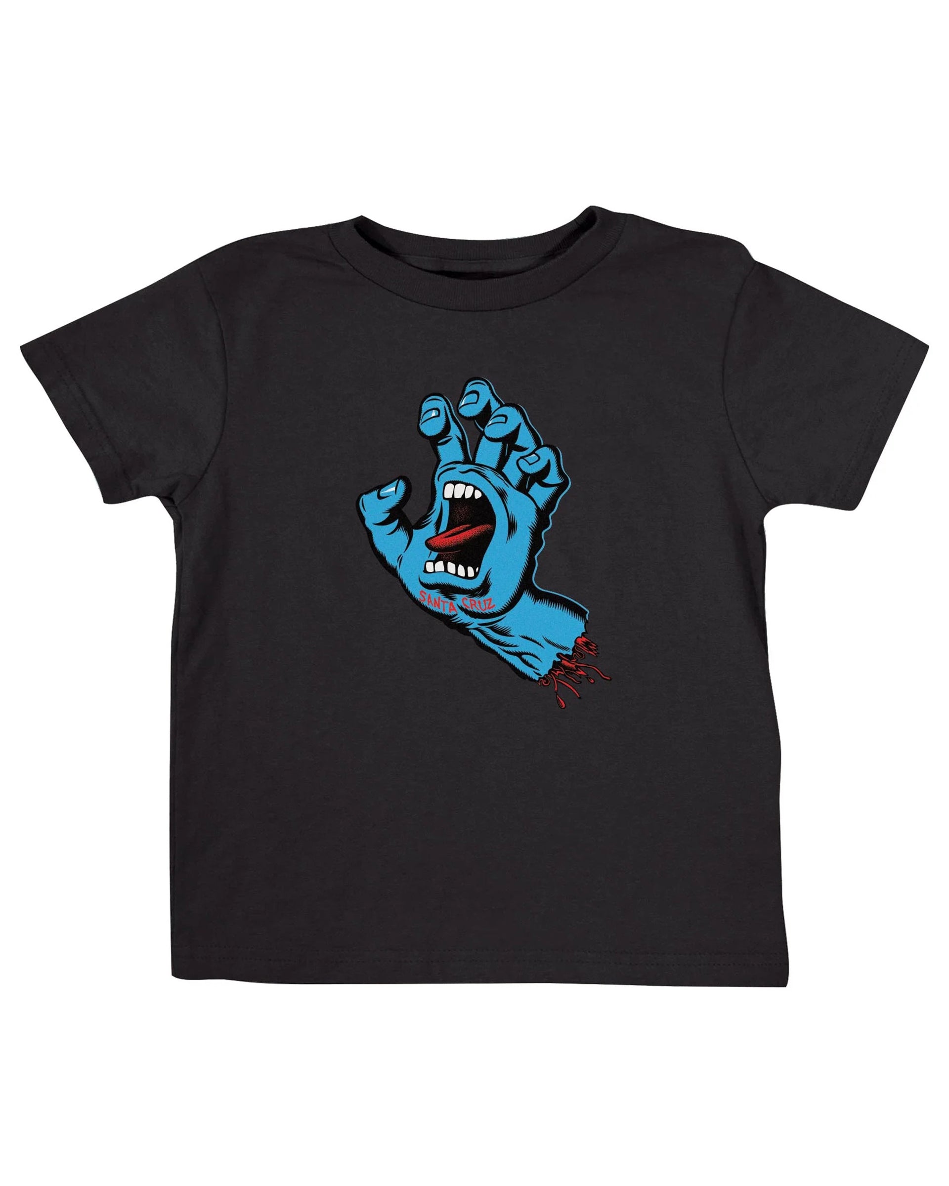 (18M-7) Kids Screaming Hand Front S/S T-Shirt - Black – Jack's Surfboards