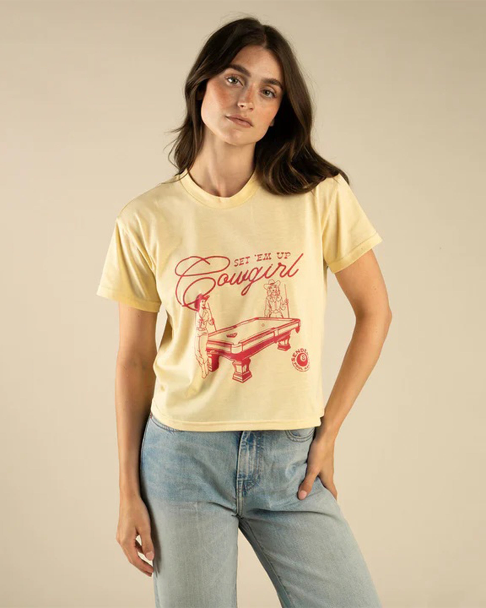 Set 'Em Up Boxy Tee - Cream – Jack's Surfboards