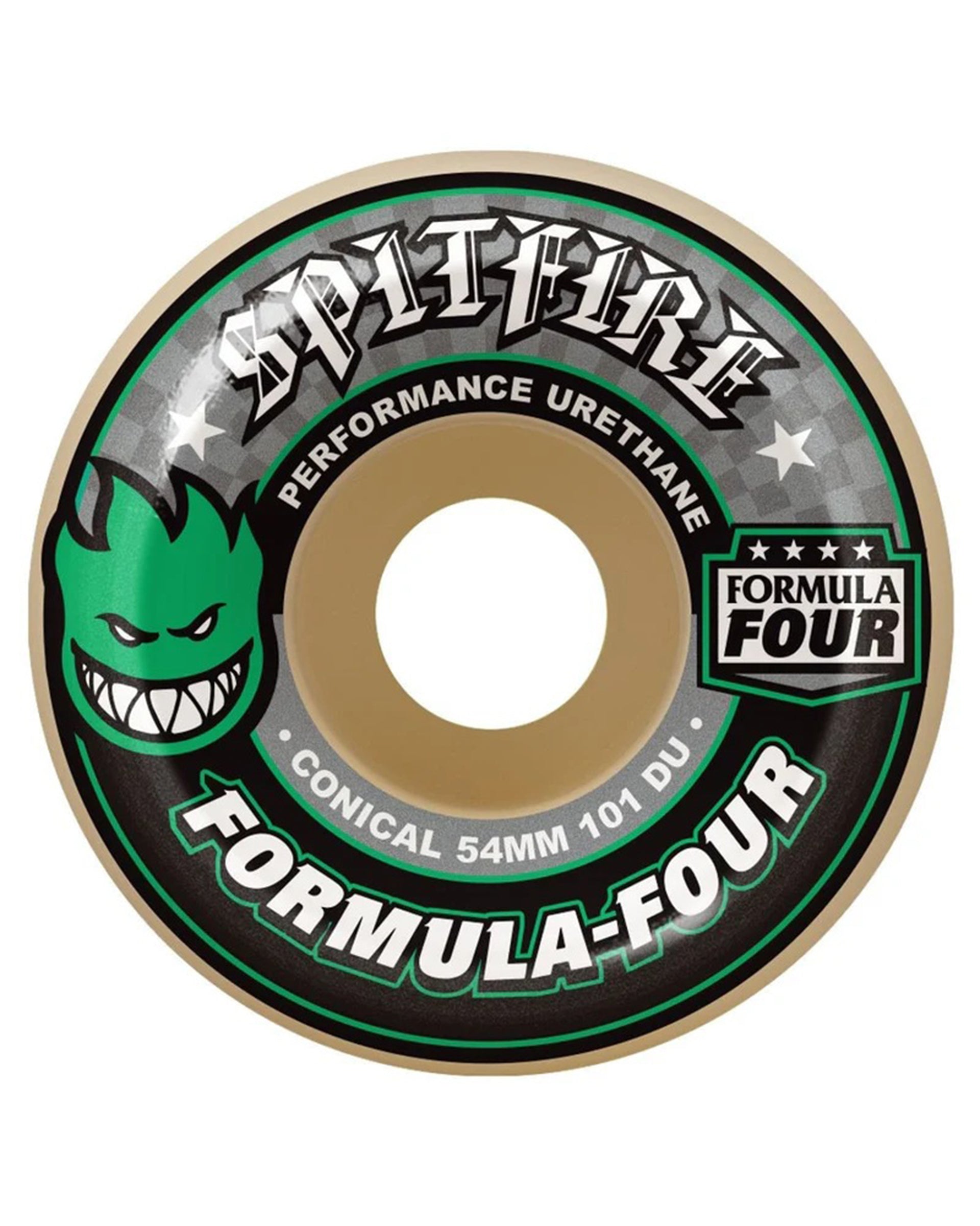 F4 101a Conical Wheels - Green – Jack's Surfboards