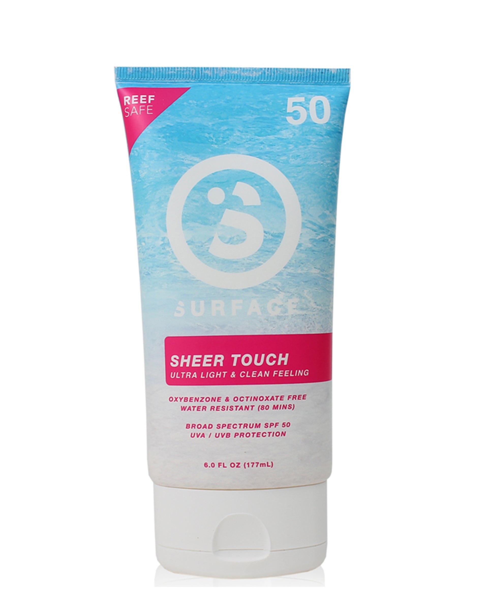 SPF 50 Sheer Touch Sunscreen Lotion 6oz – Jack's Surfboards