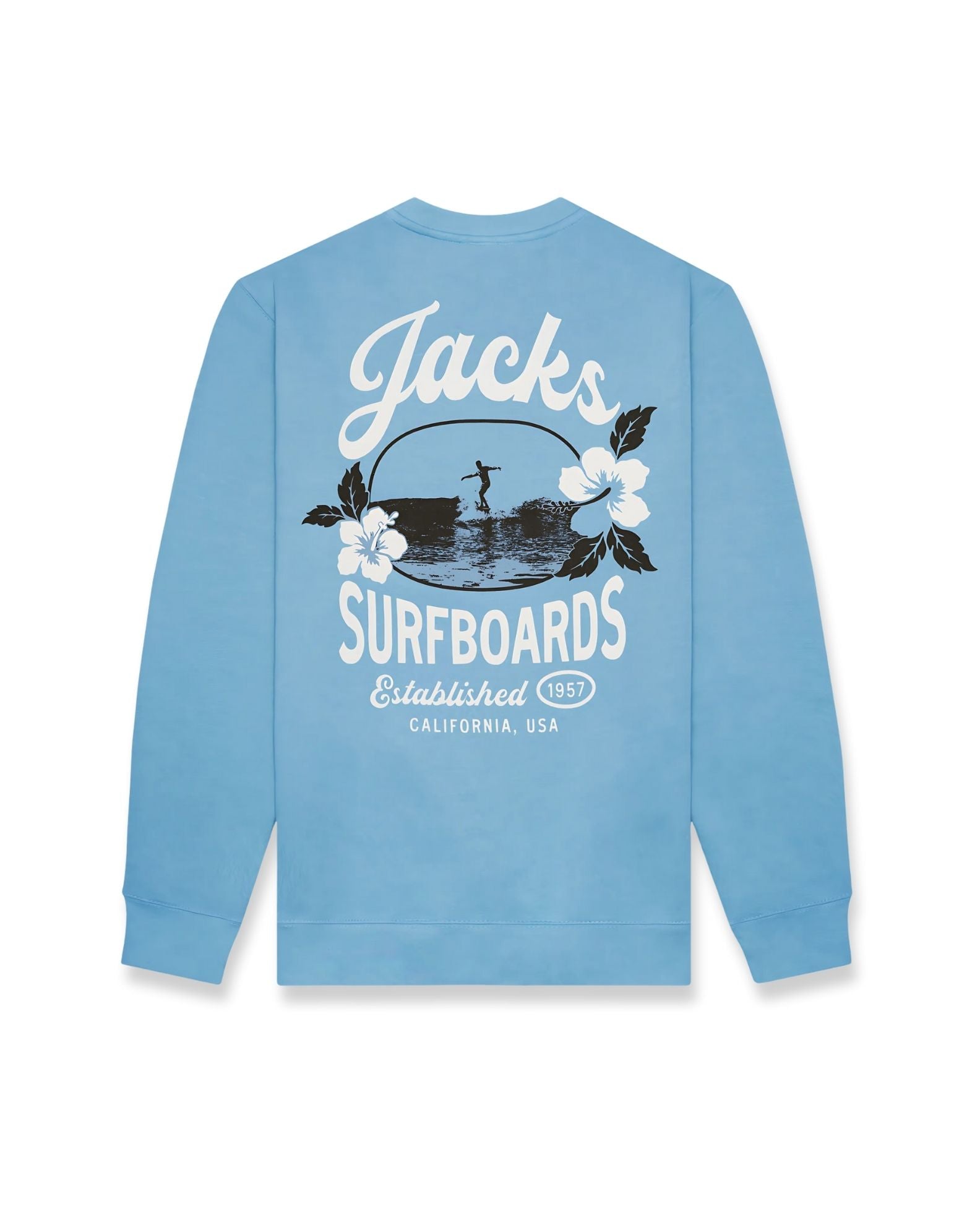 Women's Tip Toe Summer Series Crewneck Sweatshirt 26'- Light Blue ...