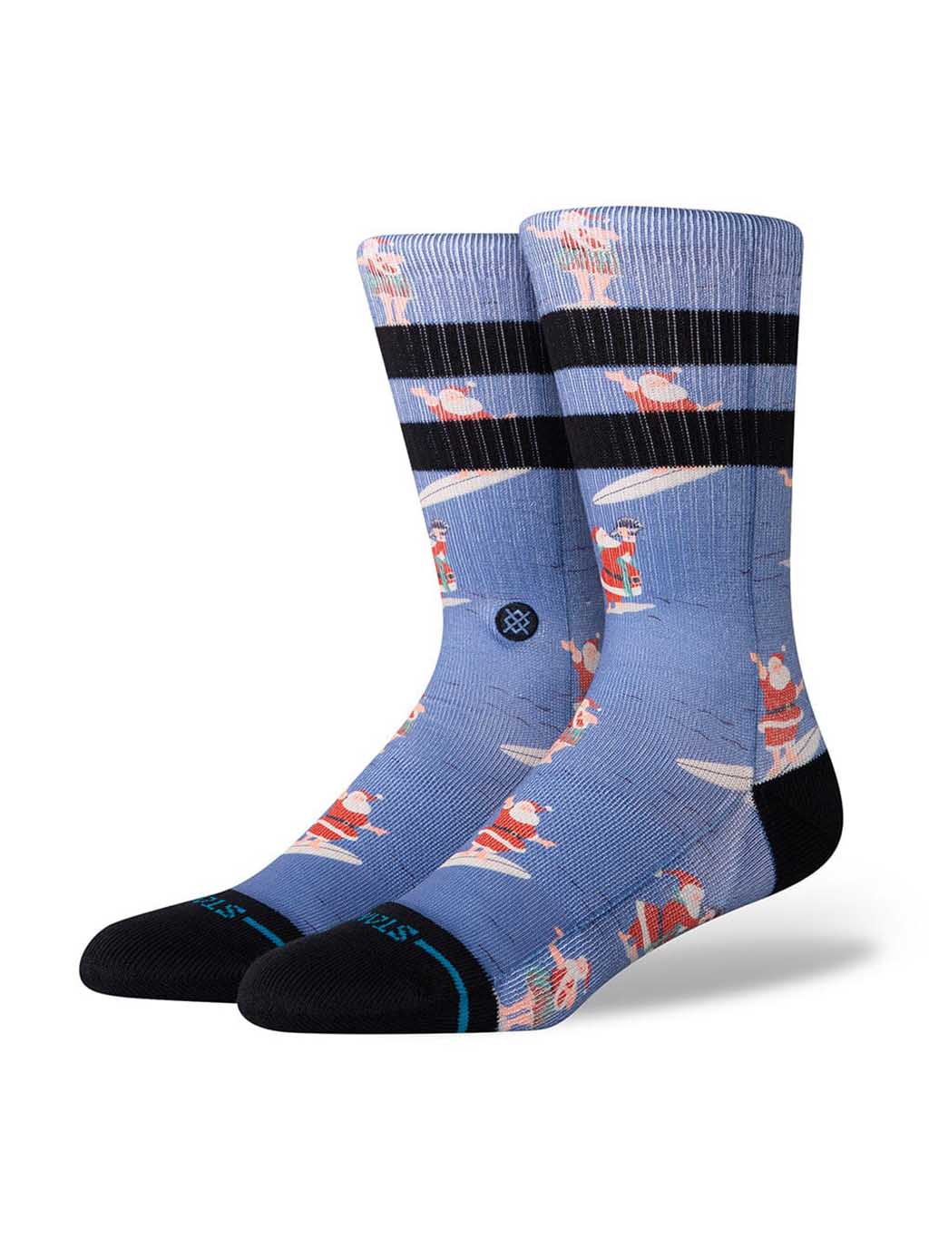 Surfing Santa Crew Socks – Jack's Surfboards