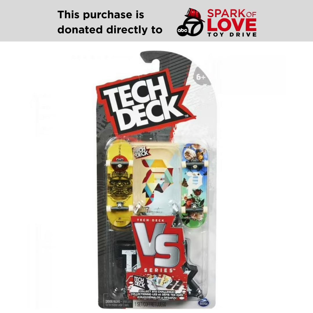 Tech Deck V.S Series (Assorted Styles) - SPARK OF LOVE DONATION – Jack ...