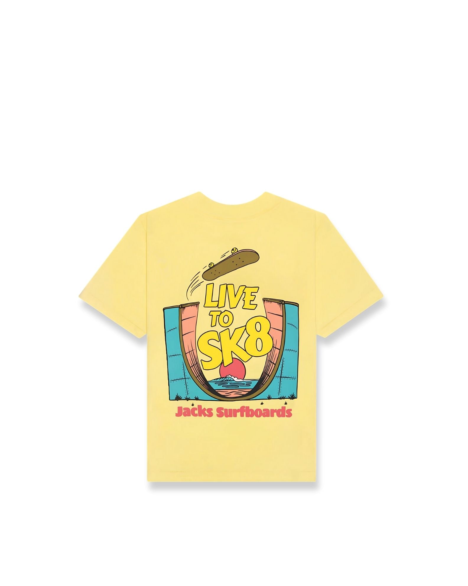 Boys (2-7) Live To Sk8 S/S Tee – Jack's Surfboards