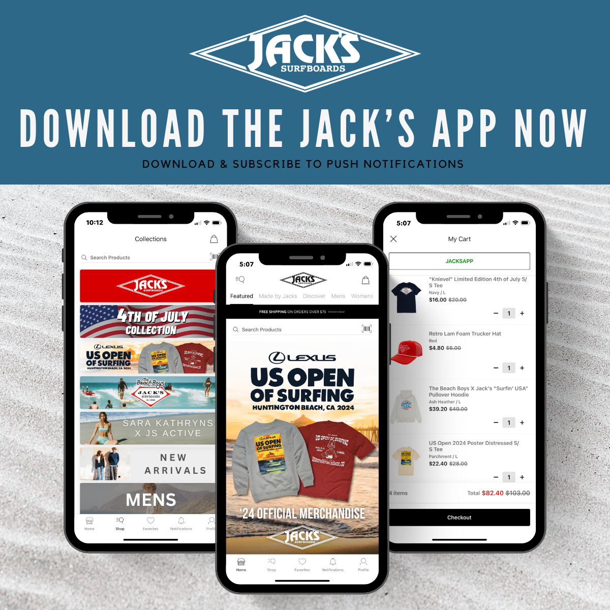 Get The Jack's Surfboards App