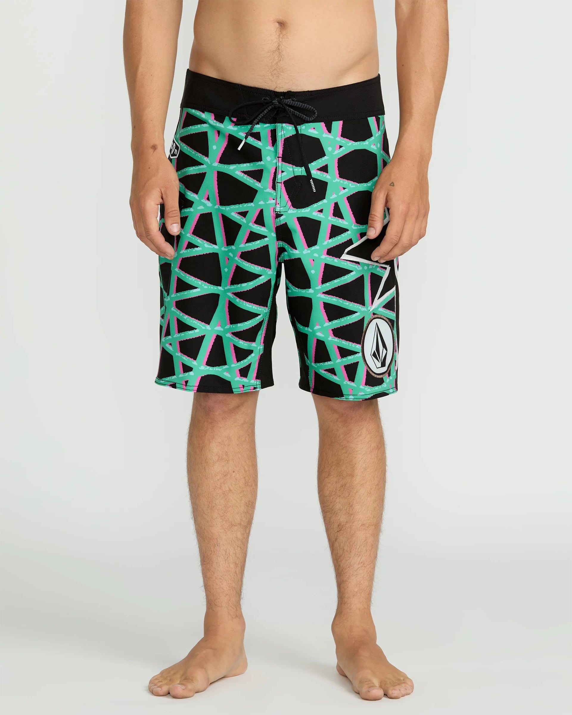 St4R G4Zer Mod 20" Boardshorts - Black – Jack's Surfboards