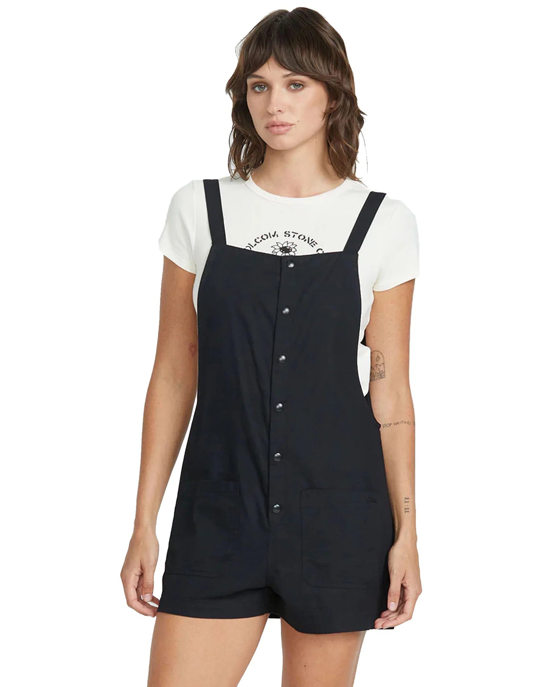 Stone Strut Romper - Black – Jack's Surfboards