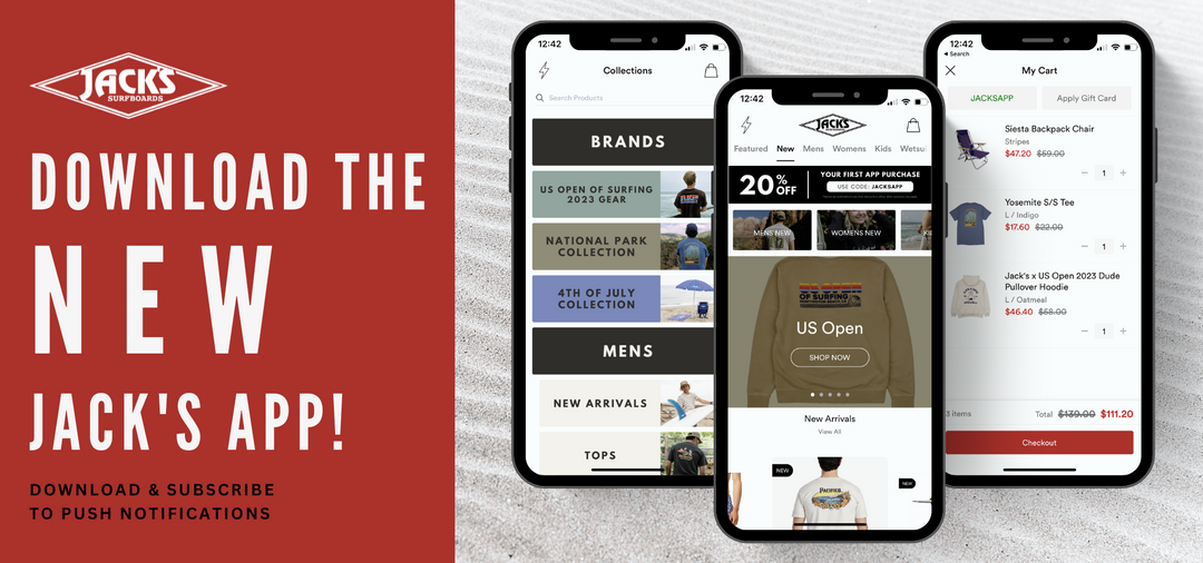 Get The Jack's Surfboards App