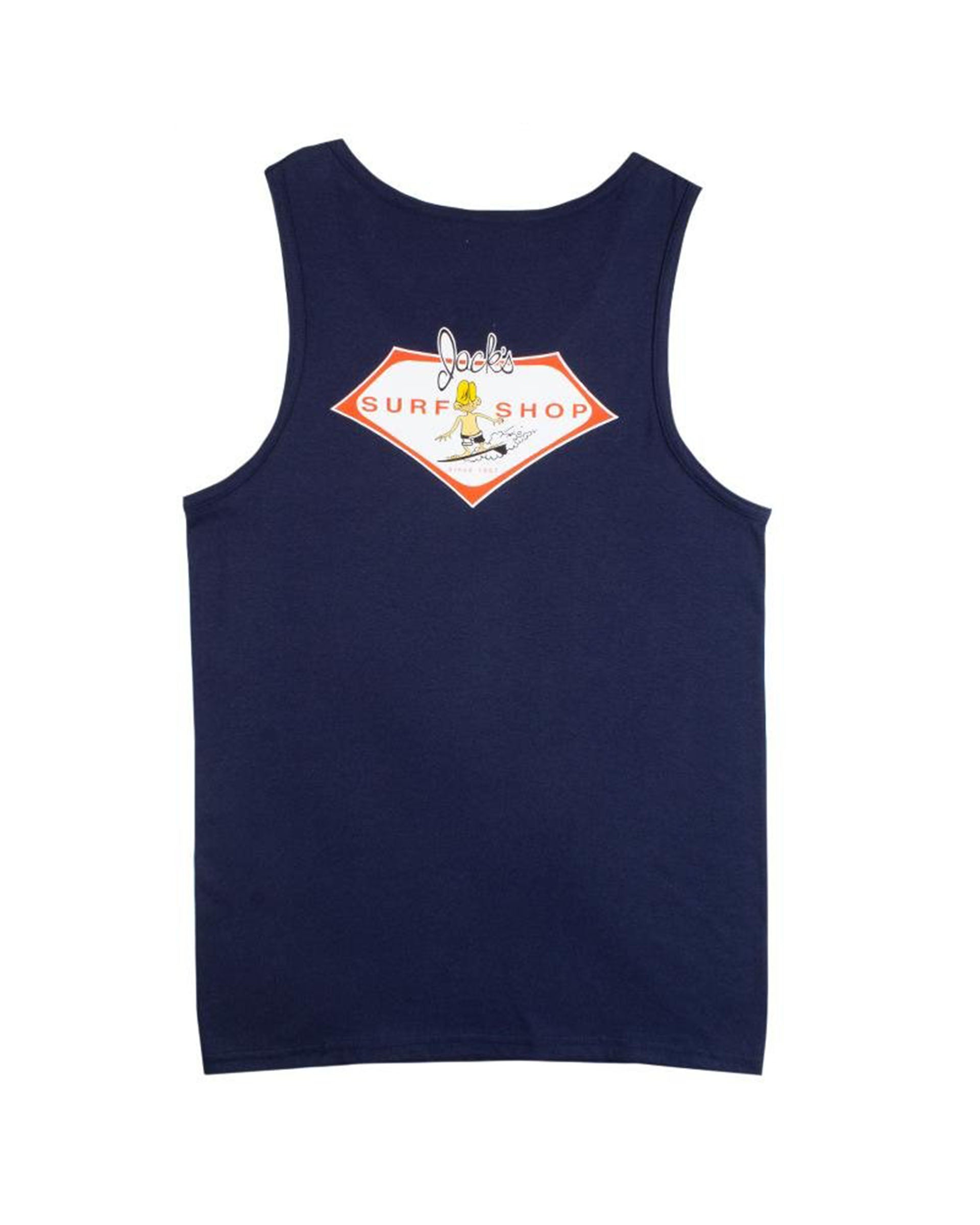 Little Dude Tank Top - Navy – Jack's Surfboards