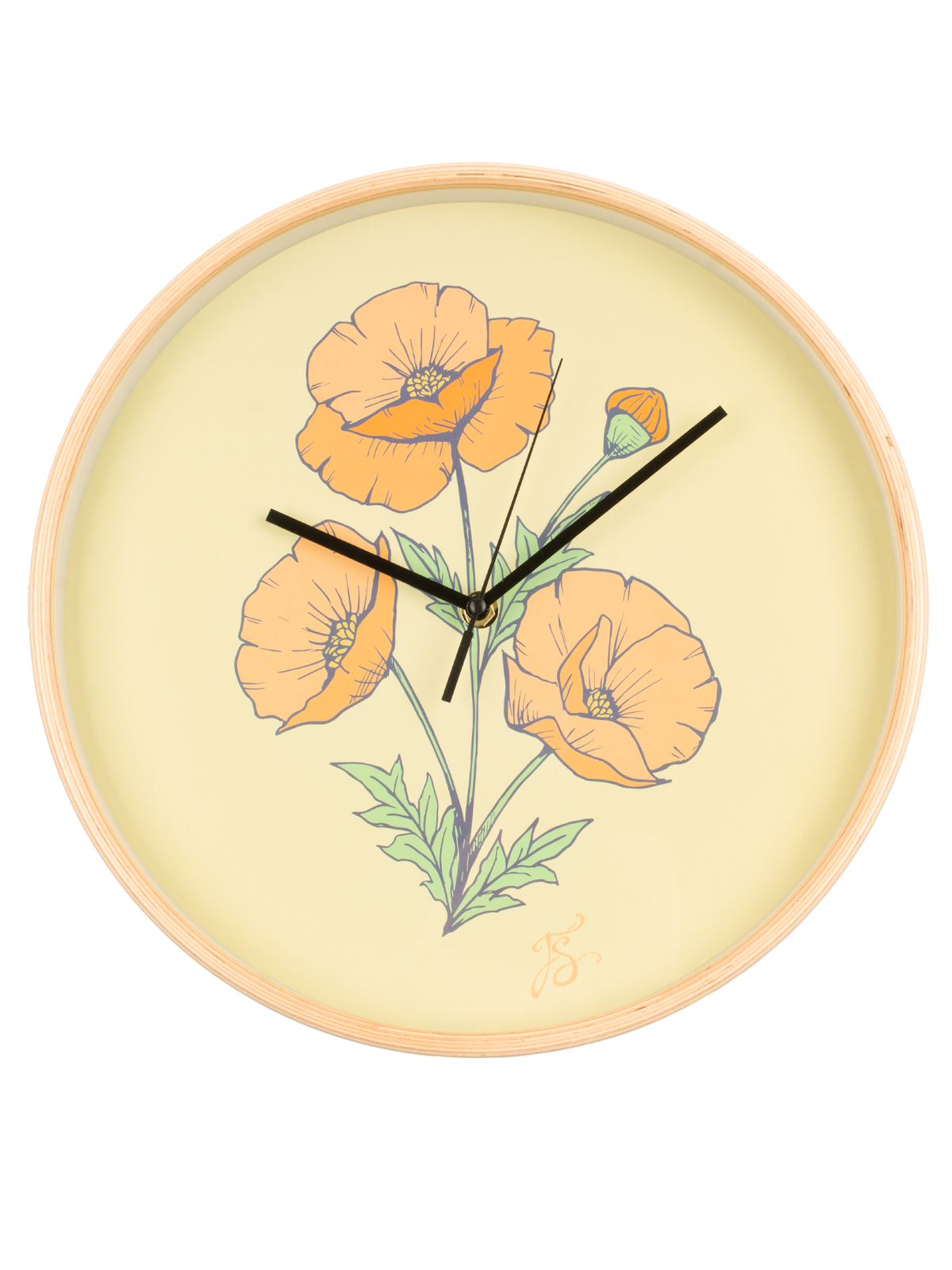 Poppy Flower Clock — Jack's Surfboards