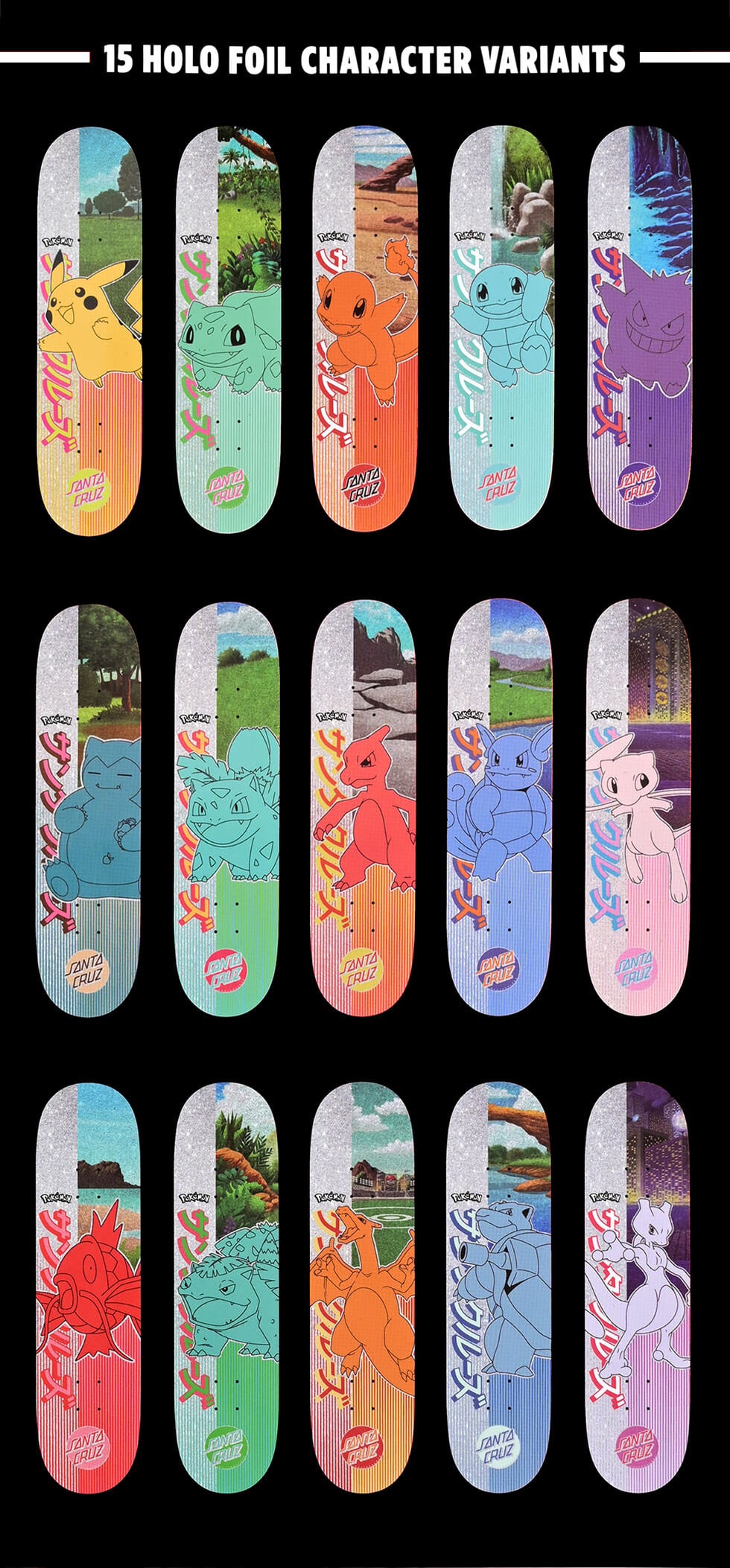Pokemon x Santa Cruz — Jack's Surfboards