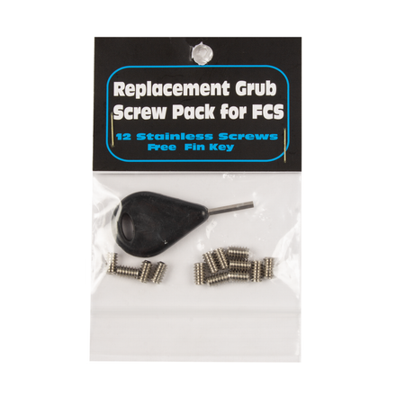 FCS Fin Replacement Grub Screws – Jack's Surfboards